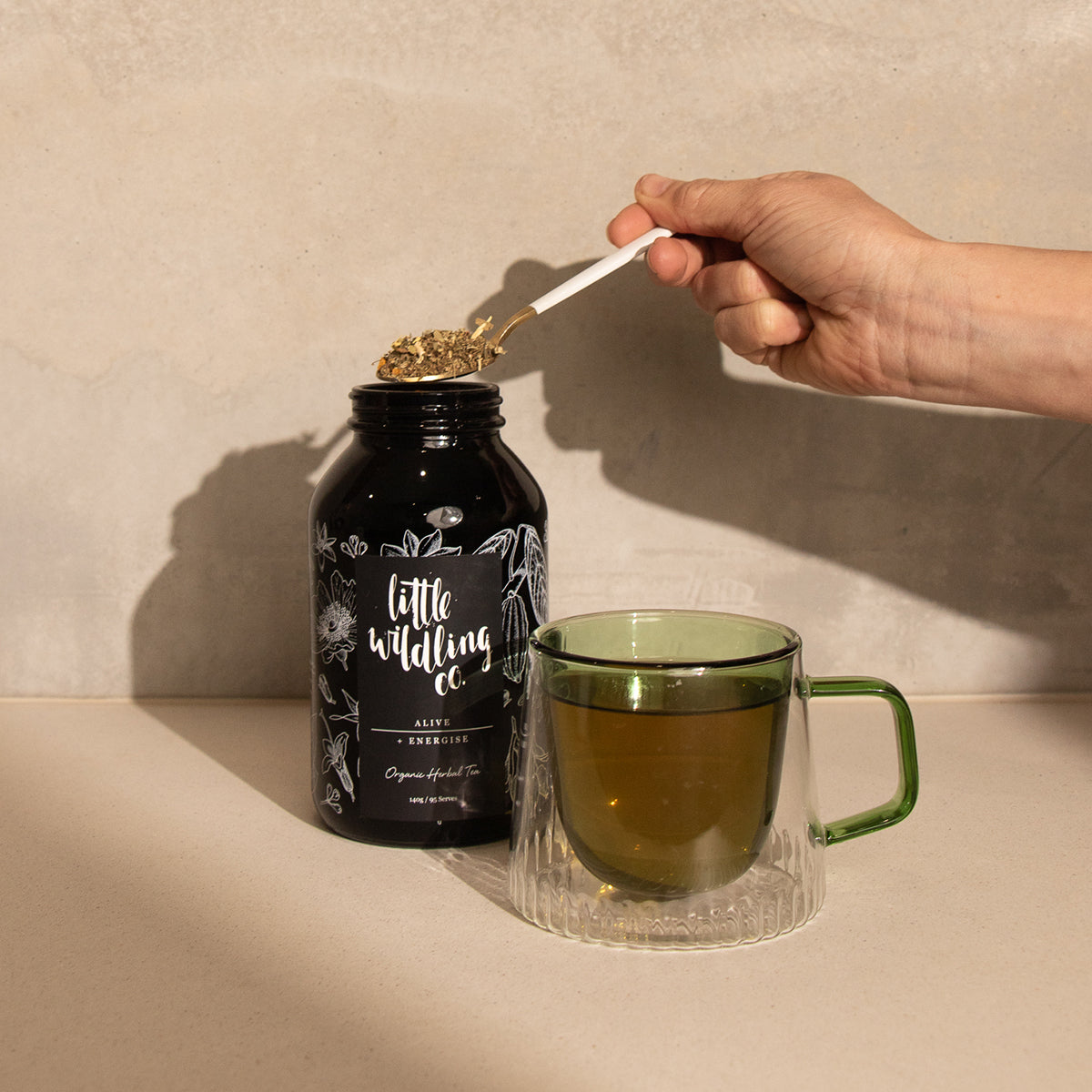 Alive + Energise Tea | Organic Energy Boost Herbal Tea – Little Wildling Co